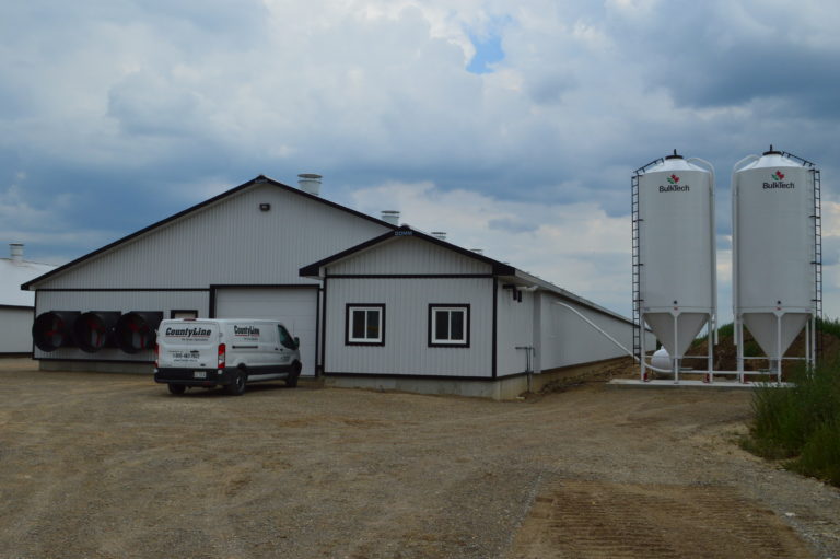 65' x 400' Broiler Barn - County Line Equipment