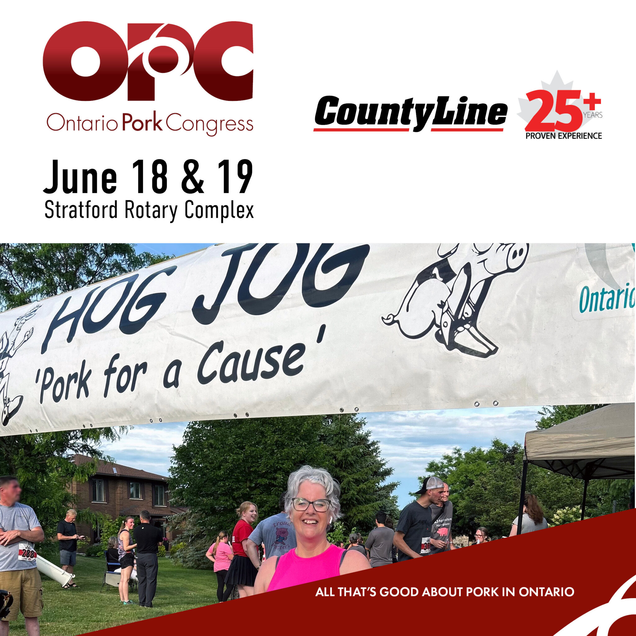 County Line's Emily Somerville ran the Hog Jog! - County Line Equipment